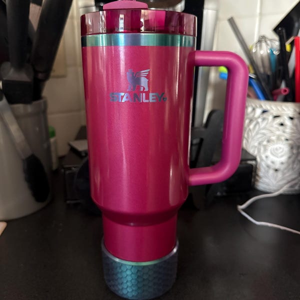 Stanley Pink Parade Boot/red Pink Checkered With Gold Boot/stanley Boot ...