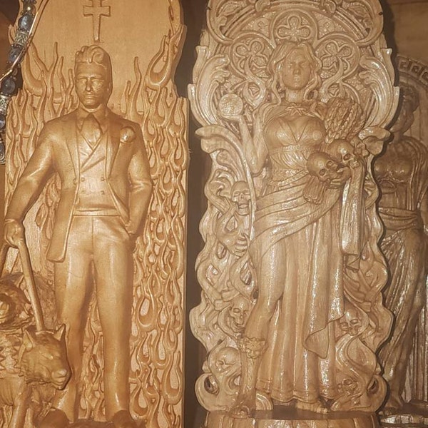 Statue de Lilith Lilith Ishtar Inanna Sagesse féminine Sculpture d ...