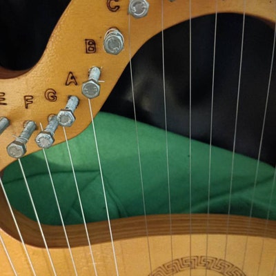 24 String Mega Size Jewish Lyre Harp King David Lyre Harp - Etsy