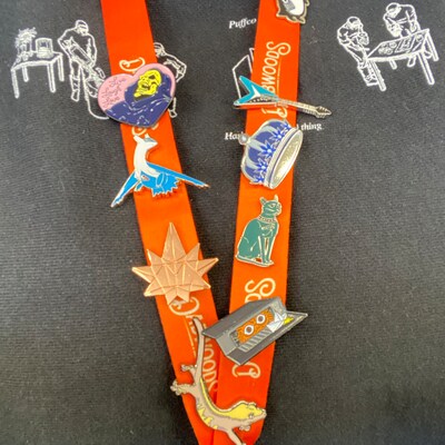 Gritty Enamel Pin - Etsy