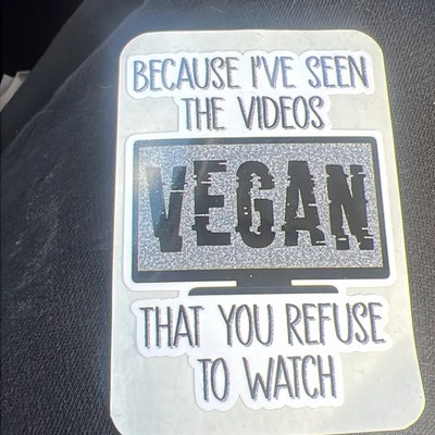 Vegan Sticker Animal Activism is a Moral Obligation Sticker Activist ...