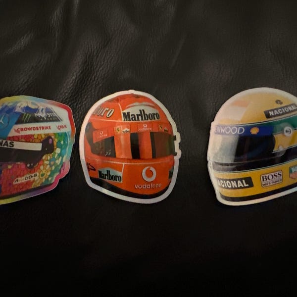 Lewis Hamilton NEW 2023 F1 44 Number Sticker Formula One Motorsport ...