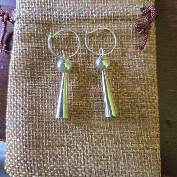 Native American Made Bag Small Brown Hand-crafted Leather Pouch / Bag ...