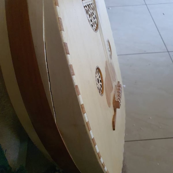 Set Consisting of Guembri and Qraqeb, Moroccan Pro Gnawa Instrument ...