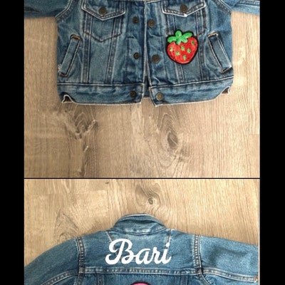 Kids Custom Clothing Custom Jean Jackets Personalized - Etsy