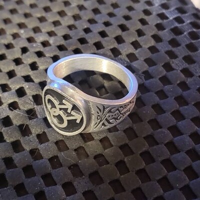 Count Furfur Goetia Ring-ars Goetia Demon Seals - Etsy