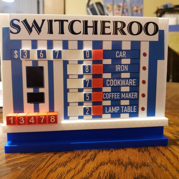 The Price is Right "switcheroo" Pricing Game - 7 Inches Long X 5.5 ...