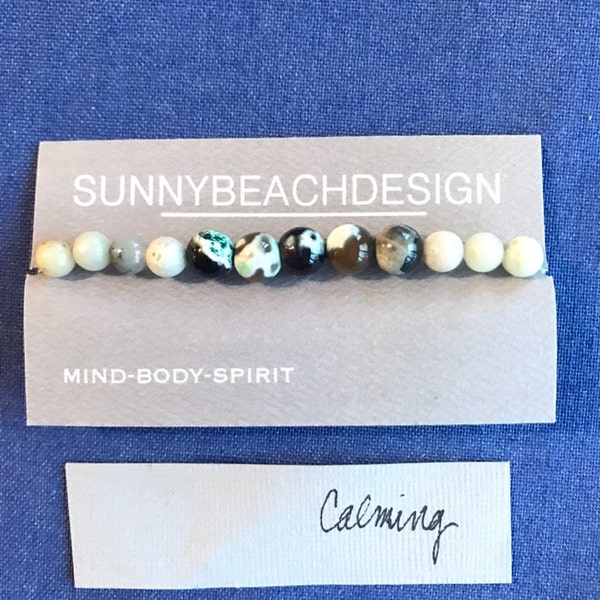 Anxiety Relief Meditation Bracelet, Anxiety Bracelet, Stress Zen ...