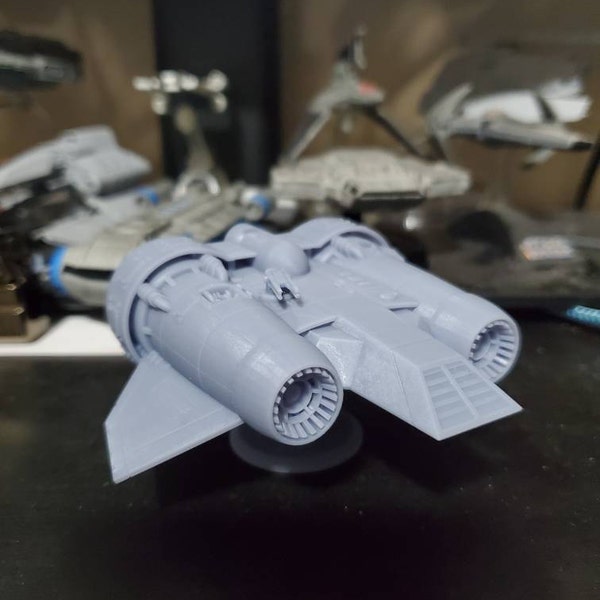 Broad Sword and the Flint (razor Crest Custom) (not Painted) - Etsy