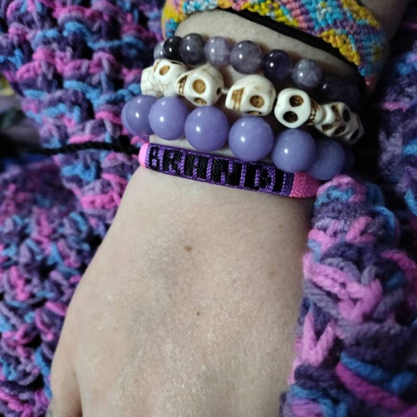 Tribal Mexican Friendship Bracelets, Aztec Patterned Handwoven ...