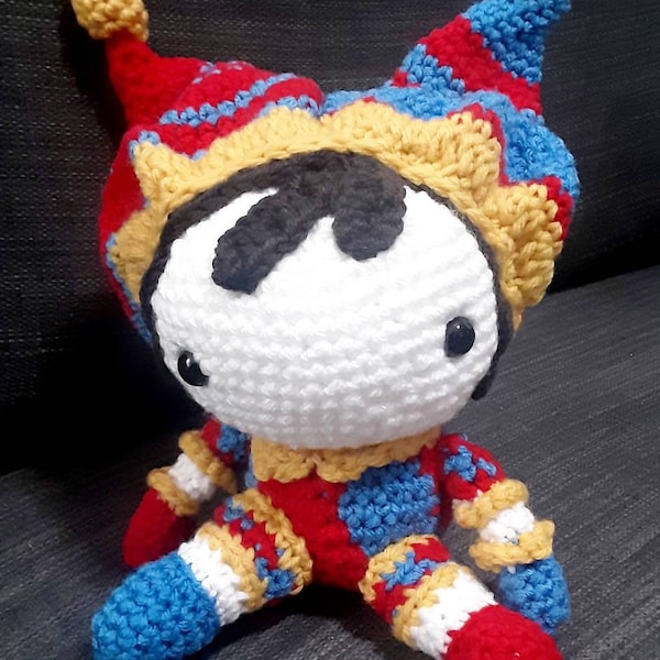 TADC Pomni Crochet Pattern - Etsy