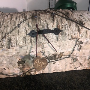 Natural Birch Bark Mini Canoe Display Stand | Etsy