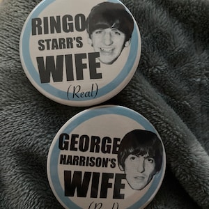 The Beatles Coquette Ribbon Bow Badges /pins/buttons - Etsy