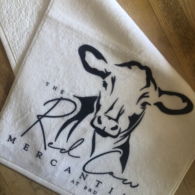 Custom Printed Kitchen Towel Personalized Hand Towel Handwritten Family ...