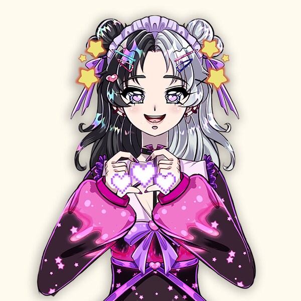 Custom Pngtuber Commission - PNG Avatar for Streaming, Twitch, Youtube ...