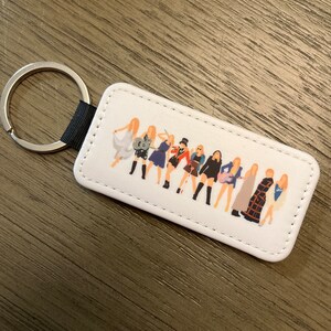 Taylor Inspired Keychain Taylors Version Custom Keychain Merch TTPD ...