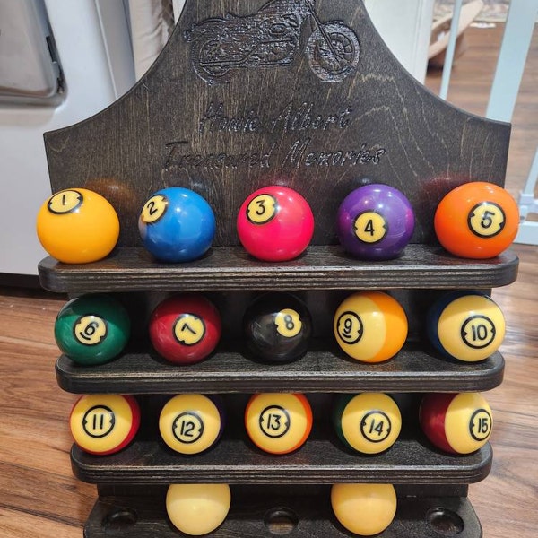 Handmade Custom Golf Ball Display - 24 Golf Balls - Wall Mounted Golf ...