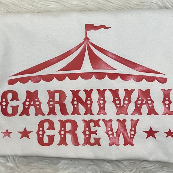 Carnival Crew SVG: Circus Birthday Shirt Design (digital Download) - Etsy