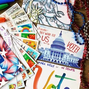 They Work for Us Political Postcards: Set of 100 Vote Postcards ...