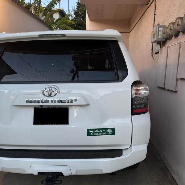 Environmental Bumper Sticker - Everything is Connected - Bumper Sticker ...