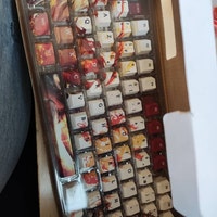 123 Keys Pirates' Wanted Posters Theme Keycap, Hito Hito No Mi Model ...