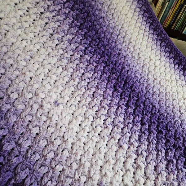 Double Crochet Ripple Stitch, Easy Wavy Crochet Pattern Quick and Easy ...