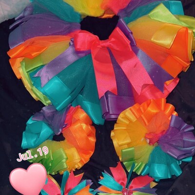 Rainbow Tutu Socks. Ankle Tutus. Baby Tutu Socks. Toddler Tutu Socks ...