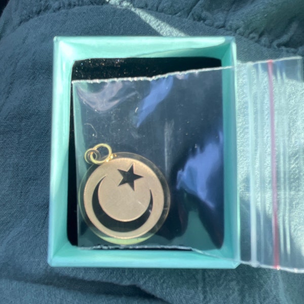 14k Solid Gold ASL Sign Language Necklace , I Love You ASL Sign ...