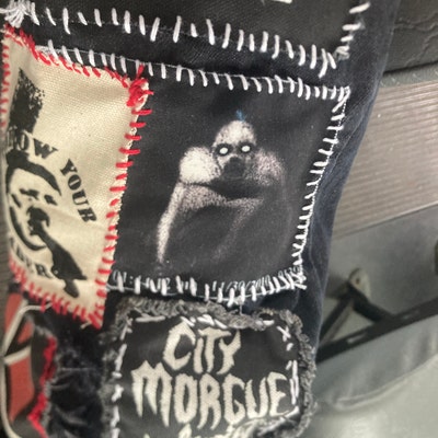 Horror Back Patch - Etsy