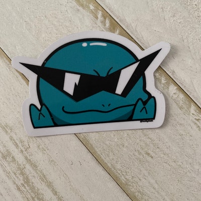 Squirtle Squad Pokemon Stickers Stickers Laptop Stickers for Hydroflask ...