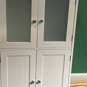 Knobs Stone Knobs Cabinet Knobs Turquoise Magnesite Crackle - Etsy