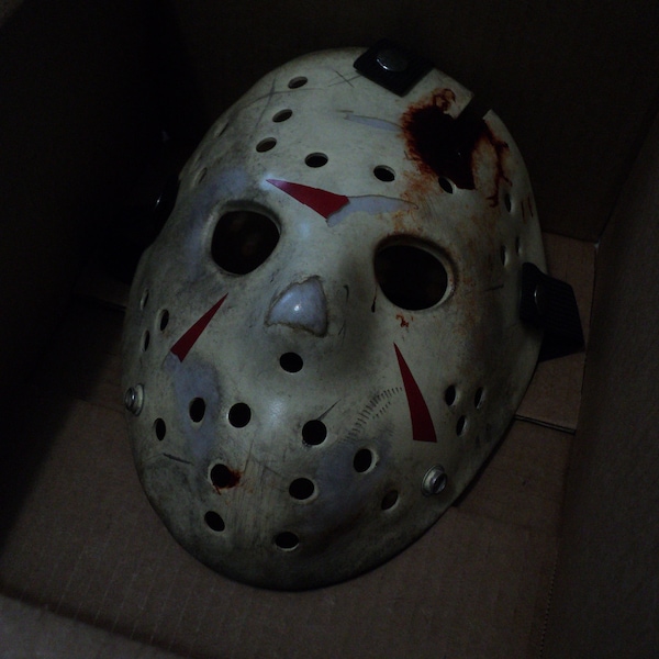 Friday the 13th Part 4 Jason Voorhees Hockey Mask(shower Scene) - Etsy