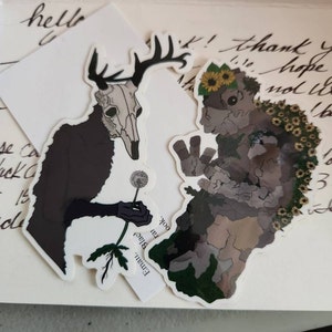 Wendigos Valentine vinyl Sticker - Etsy