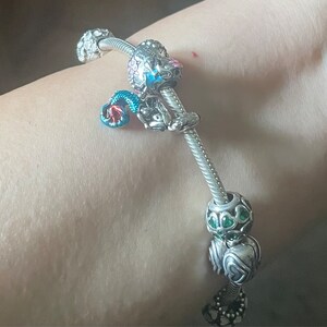 Pandora Sterling Silver Germany Heart Flag Dangle Charm - Etsy