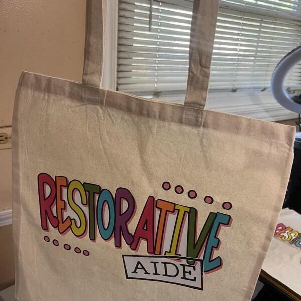 Restorative Aide SVG PNG / School Aide SVG / Colorful Health Aide ...