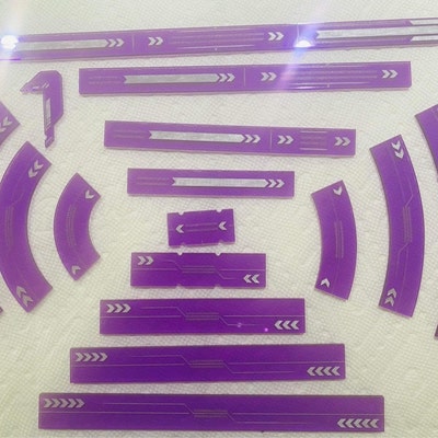 Acrylic Maneuver and Range Ruler Templates Second Edition Compatible - Etsy