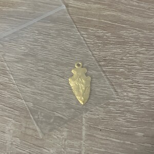 Vermeil Heart Outline Tiny Charms 18k Gold Plated Over Sterling Silver ...