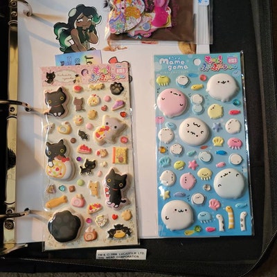 Cream Puff Seal Collection Sticker Sheet LOT Japan Kawaii Food - Etsy