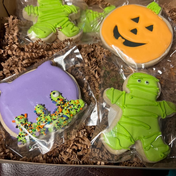 Palm Tree Sugar Cookies (2 Dozen) - Gourmet Hand-decorated Gift Set - Etsy