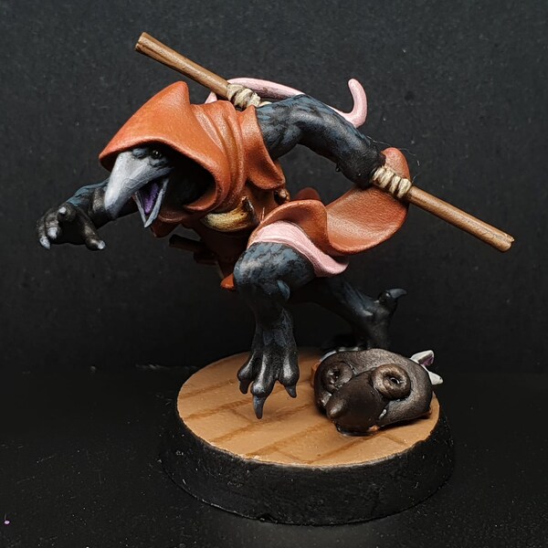 Kenku 3d Printed Miniatures by Manuel Boria for Tabletop Rpgs|dungeons ...