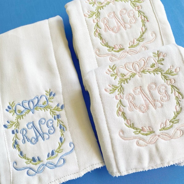 Secret Garden Heirloom Crest Machine Embroidery Design - Etsy