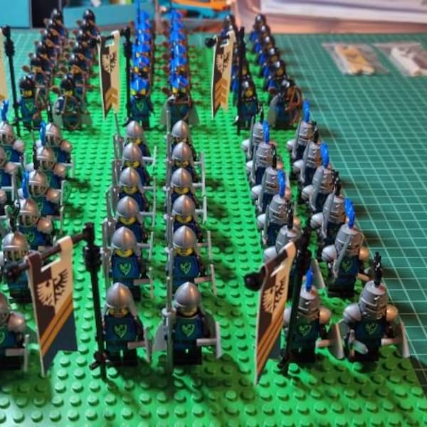 Lego Castle - Fabric Flags, Various Styles and Factions. Minifigure ...