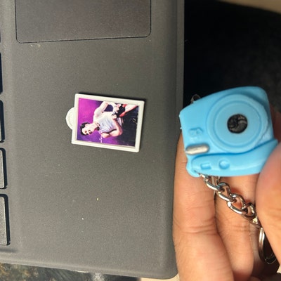 Mini Camera Keychain and Your Own Personalized Photo. Camera Keychain ...