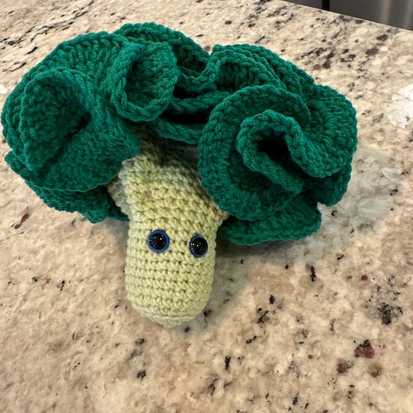 BROCCOLI Crochet Pattern - Crochet Broccoli Pattern. Amigurumi Broccoli ...