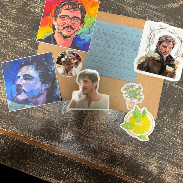 Flower Joel -- Clear Stickers - Etsy