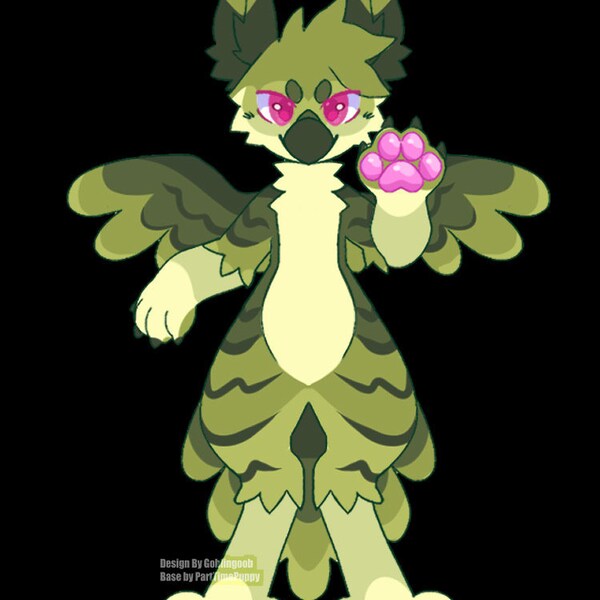 Anthro Protogen Ref Sheet Adopt - Etsy