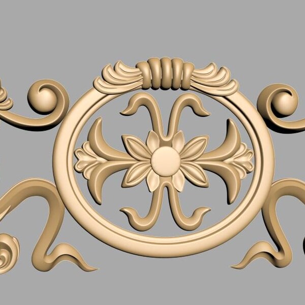Base Deco 3D STL Models for CNC Router Aspire Artcam Engraver Milling ...