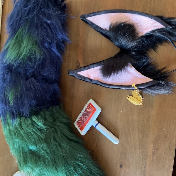 Movable Fursuit Tail Waggle Tail Swing Tail Fox Tail Blacktail Wolf ...