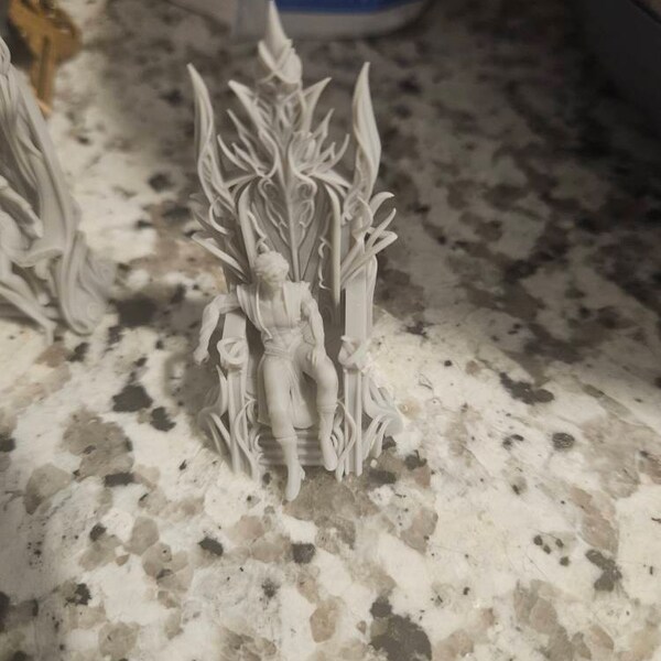 The Baroness Young Female Elf Noble Mini 32mm & 74mm Model Tabletop RPG ...