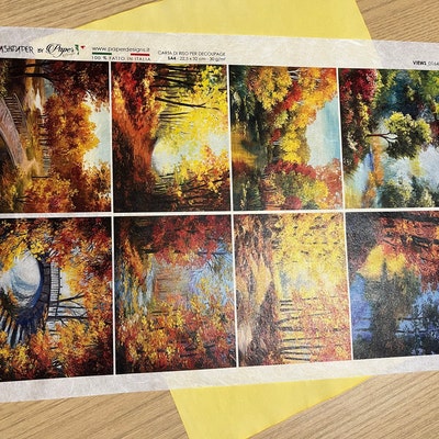 Paper Designs Rice Paper Landscape Paper Views Rice Paper Decoupage ...